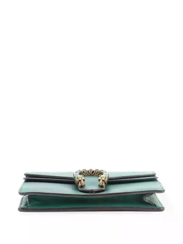 Gucci Dionysus Bag Leather Super Mini Clutch Bag