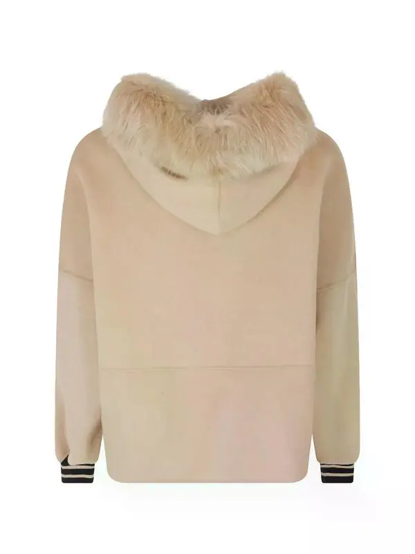 ERMANNO FIRENZE Shearling-trim Jacket
