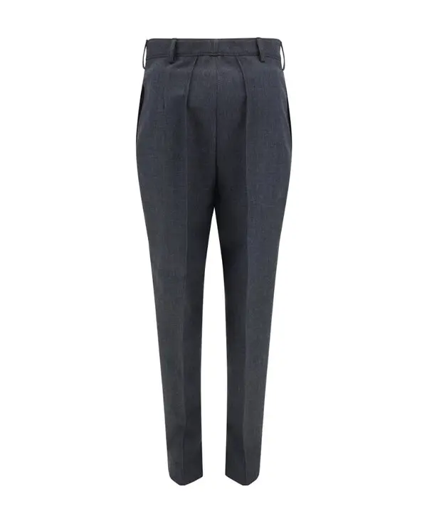 Prada High-waist Skinny Cut Trousers