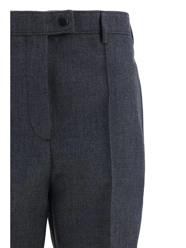 Prada High-waist Skinny Cut Trousers