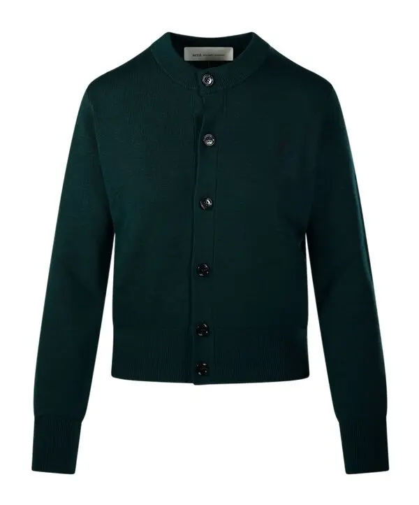AMI Paris Long-sleeve Cardigan
