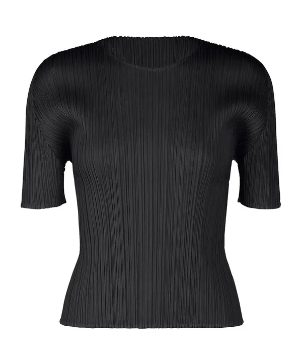 Issey Miyake Ribbed Shortsleeved T-shirt