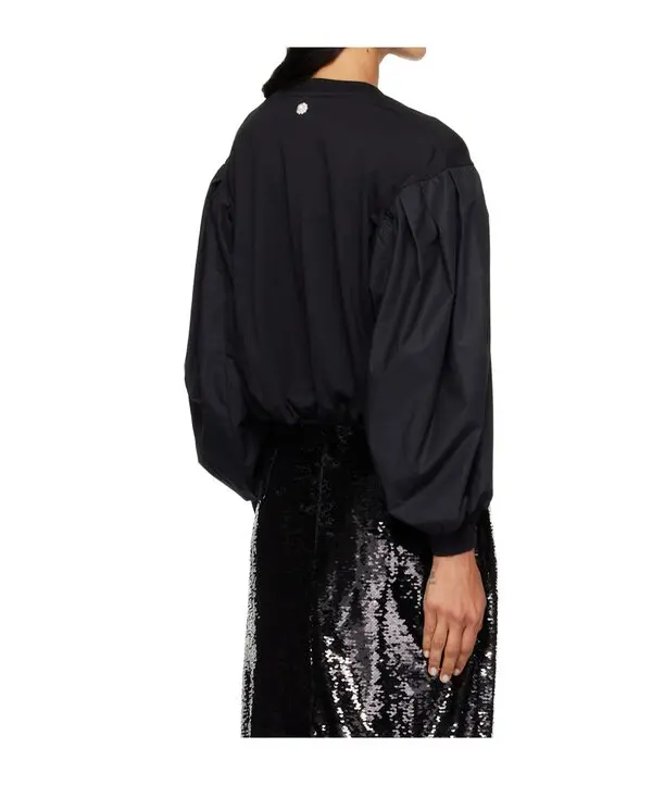 Simone Rocha Puff Sleeve Balloon Long-sleeved T-shirt