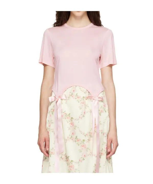 Simone Rocha Bow Tail Easy T-shirt