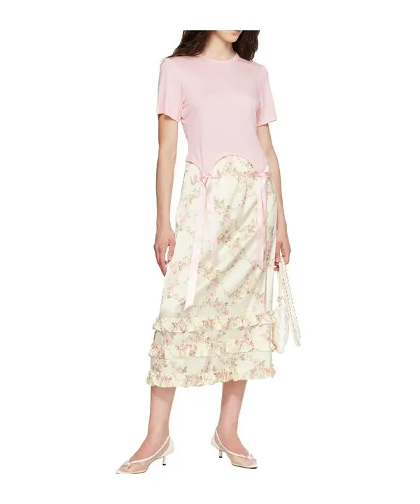 Simone Rocha Bow Tail Easy T-shirt