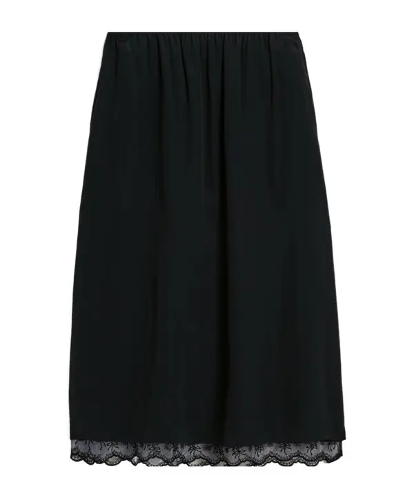 Simone Rocha Lace-trimmed Midi Skirt