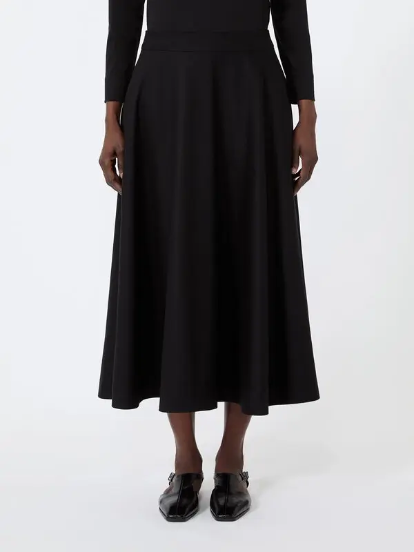 Max Mara Pleated Maxi Skirt
