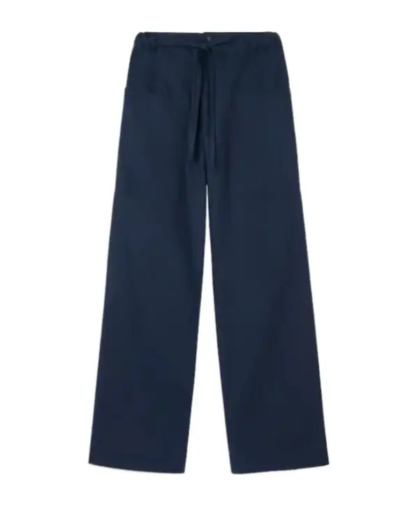 TOD'S Drawstring Poplin Trousers