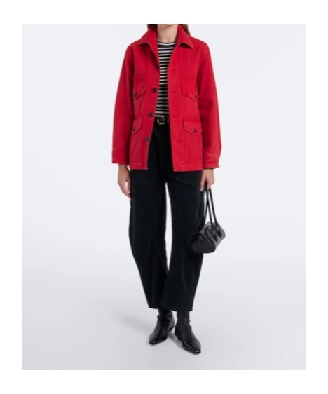 NILI LOTAN Shon Cotton-blend Corduroy Barrel-leg Jeans - Black