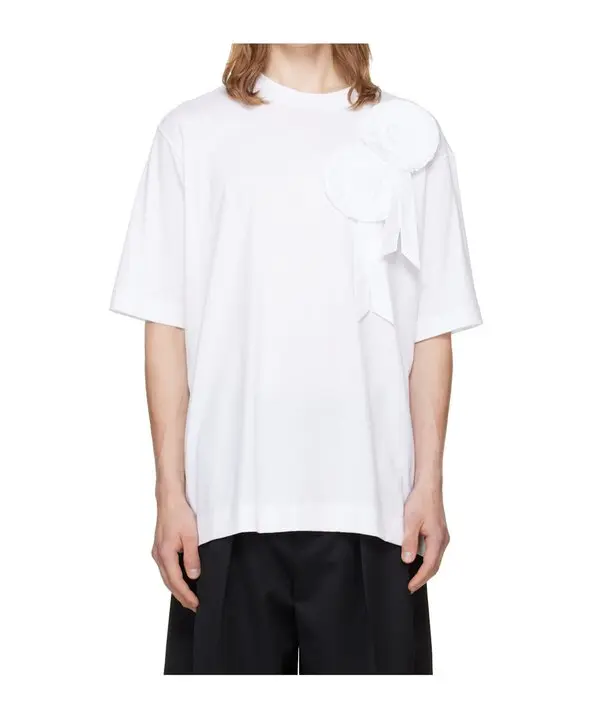 Simone Rocha Rose Knot Loose T-shirt