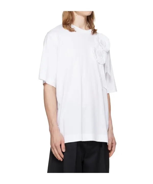 Simone Rocha Rose Knot Loose T-shirt