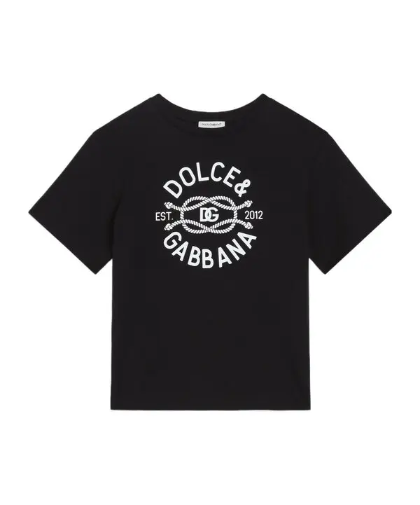 Dolce & Gabbana Cotton T-shirt With Logo
