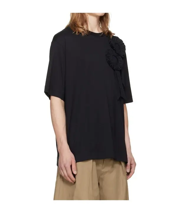 Simone Rocha Rosette Loose T-shirt