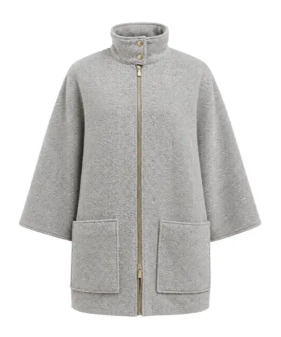 Eleventy Herringbone Pattern Single-breasted Coat - No