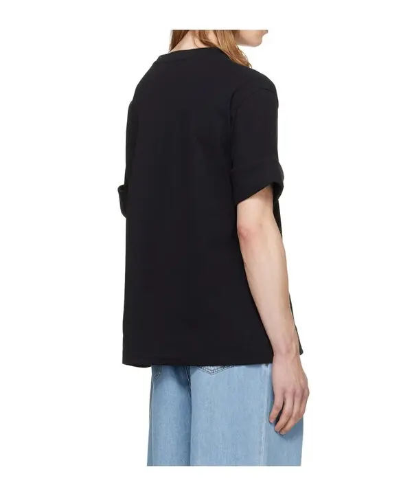 Simone Rocha Fitted Wired Turn-up T-shirt