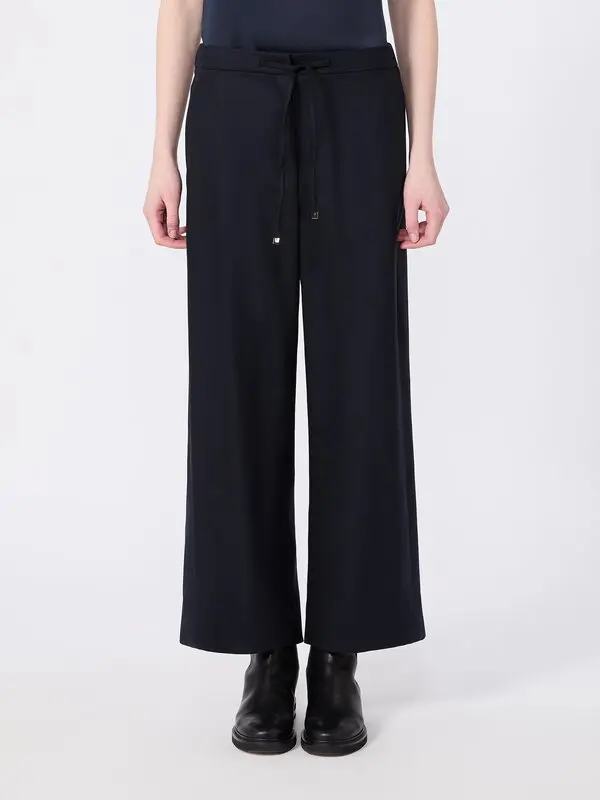 Max Mara Wide-leg Track Pants With Drawstring Waist