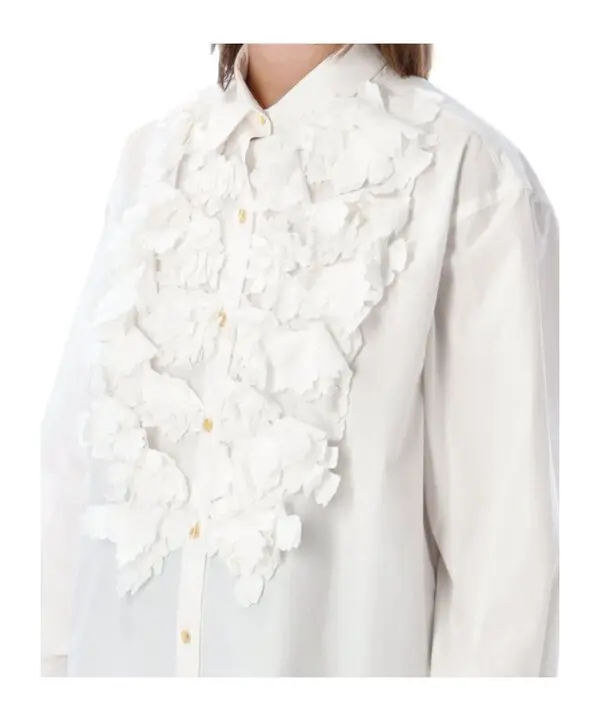 Alberta Ferretti Long-sleeved Embroidered Shirt