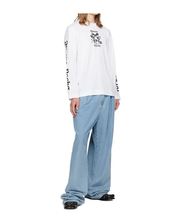Simone Rocha Printed Long-sleeved T-shirt