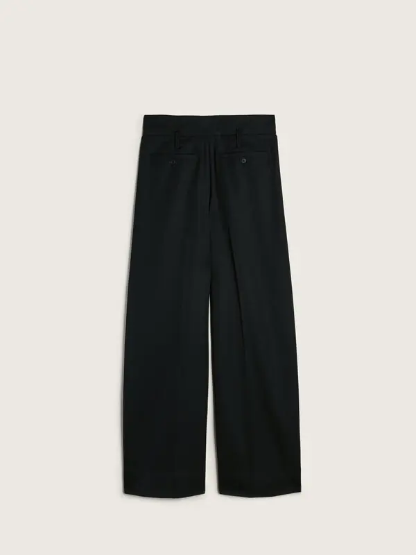 Simone Rocha Peeling-waist Wide-leg Trousers