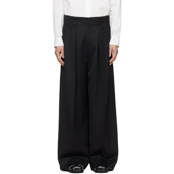 Simone Rocha Peeling-waist Wide-leg Trousers