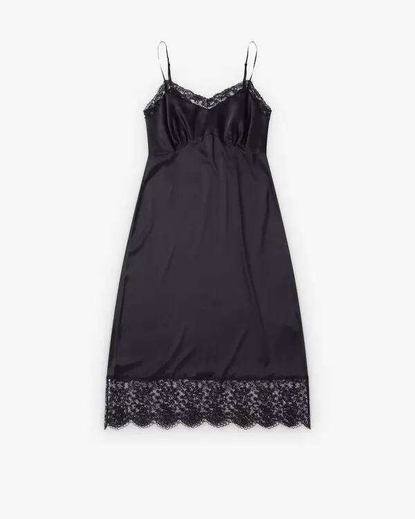 Simone Rocha Lace-trimmed Slip Dress