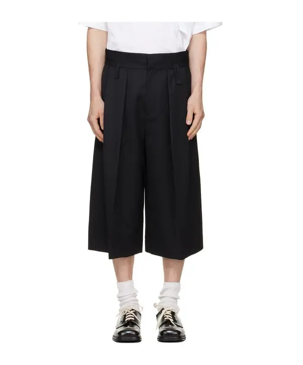 Simone Rocha Wool Blend Wide-leg Culottes