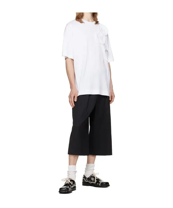 Simone Rocha Wool Blend Wide-leg Culottes