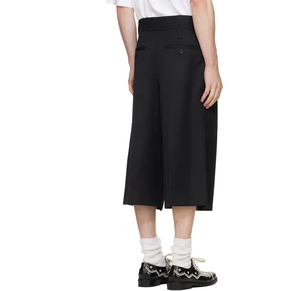 Simone Rocha Wool Blend Wide-leg Culottes