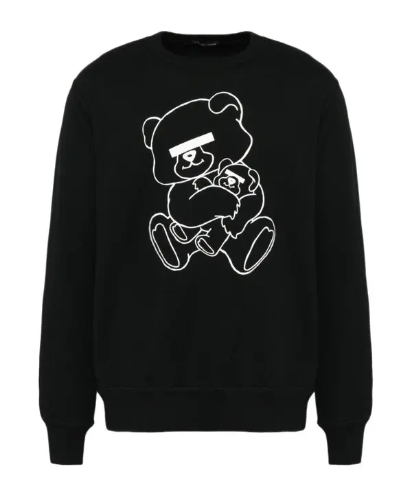 Undercover Teddy Printed Crewneck Sweatshirt