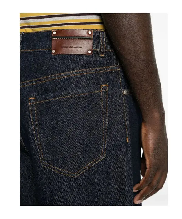 Dries Van Noten Belt-loop Jeans