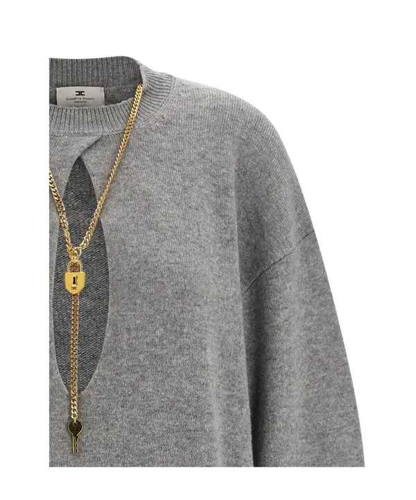 Elisabetta Franchi Necklace Dress
