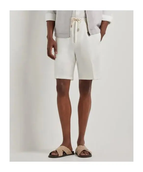 Canali Drawstring Bermuda Shorts