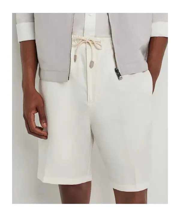Canali Drawstring Bermuda Shorts