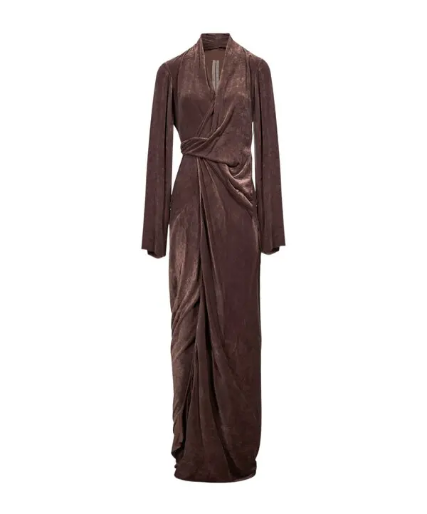 Rick Owens Draped Wrap-style Dress