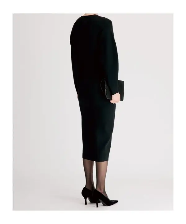 Loulou De Saison Elena Puff-sleeve Knitted Dress