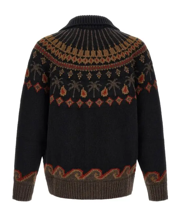 Alanui Sweet Winter Patterned Cardigan