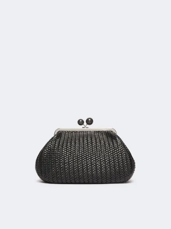 Max Mara Medium-sized Pasticcino Woven Shoulder Bag