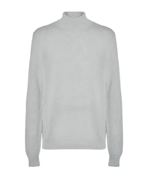 Malo High Neck Jumper - Cement
