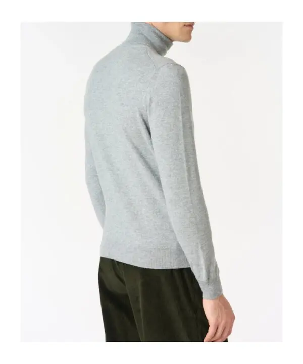 Malo High Neck Jumper - Cement
