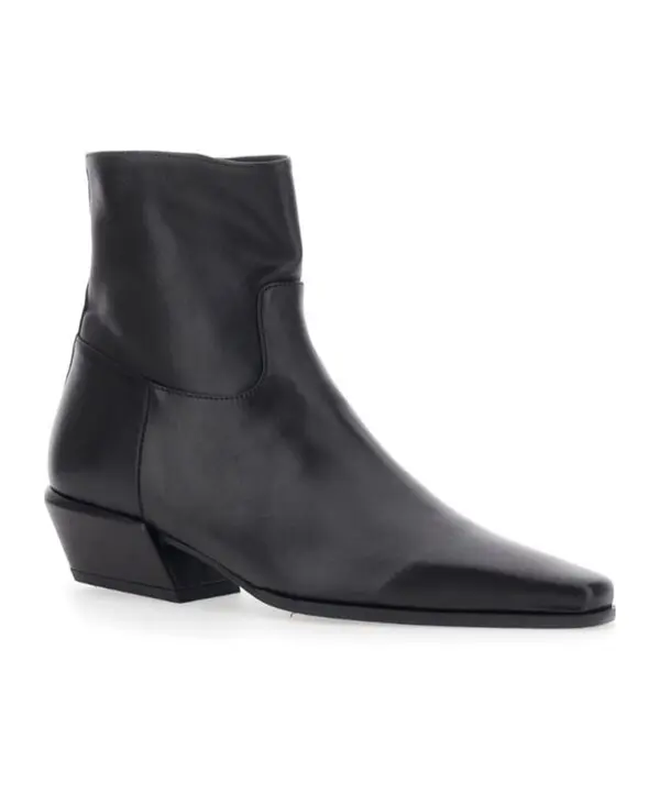 SEMICOUTURE Zippered Ankle Boots