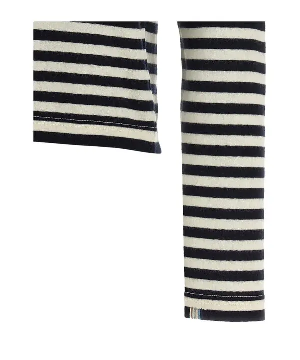 Extreme Cashmere Striped Knit Top