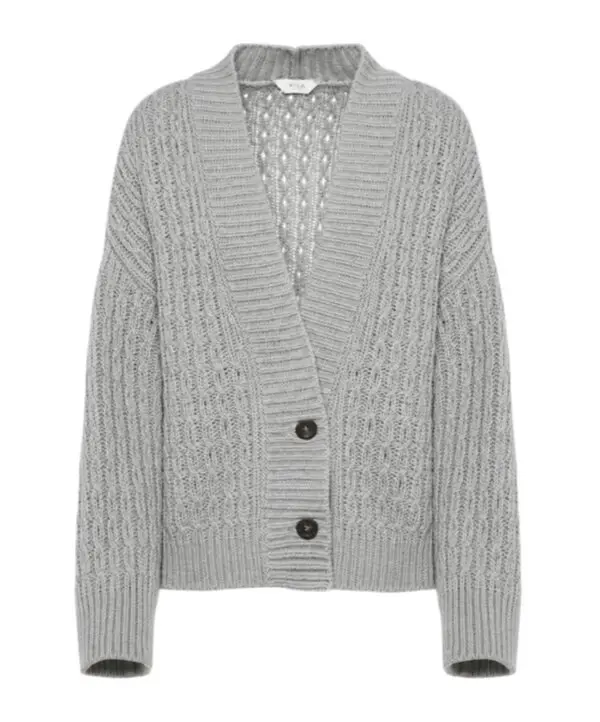 Malo Long-sleeve Single-breasted Cardigan