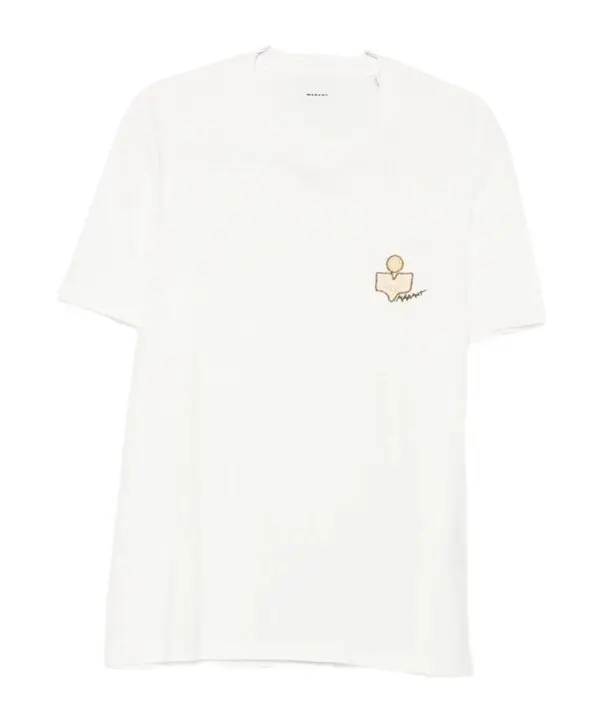 Isabel Marant Étoile Logo-embroidered T-shirt
