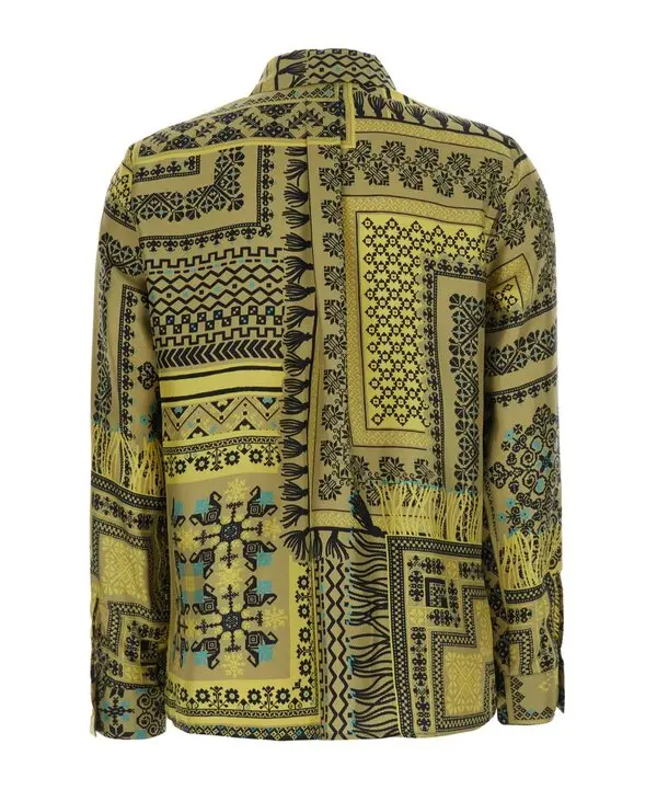 Momoni Classic Collar Printed Shirt