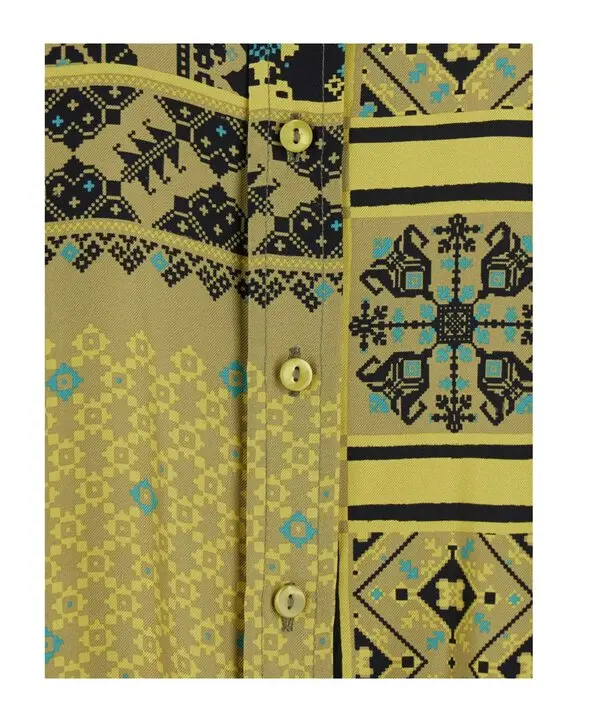 Momoni Classic Collar Printed Shirt
