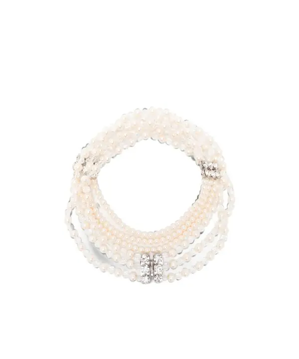 Alessandra Rich Bijoux Triple-strand Necklace