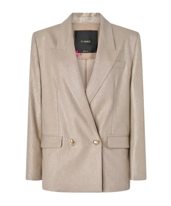 Pinko Double-breasted Tailored Blazer