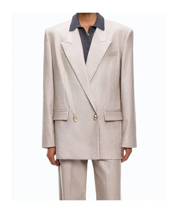 Pinko Double-breasted Tailored Blazer
