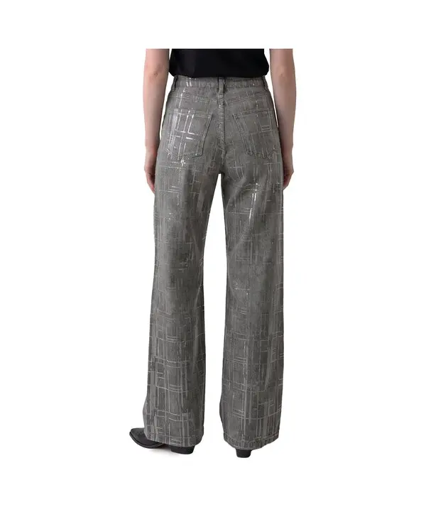Federica Tosi Jeans With Sequin Embroidery