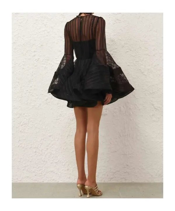 Zimmermann Valiant Lantern Mini Dress